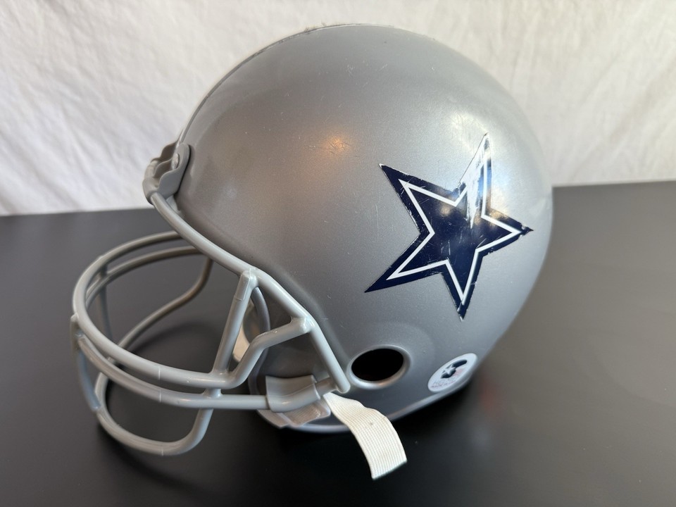 Franklin NFL Dallas Cowboys Football Display Helmet Plastic Made In USA ...