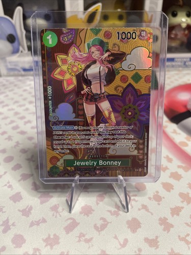 One Piece CCG Bonney Jewelry SP ST02-007 SP Foil | eBay