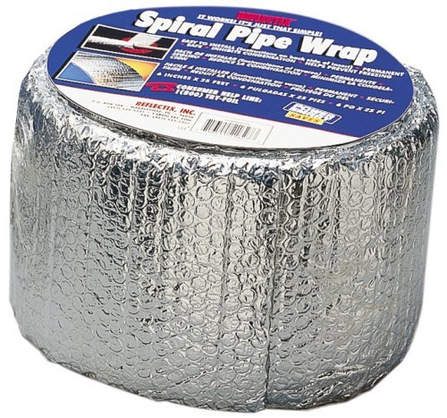 Reflectix SPW0602508 6" x 25' R-2 Insulated Aluminum Foil Pipe Wrap - 2 ...