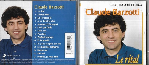CD 15 TITRES CLAUDE BARZOTTI LE RITAL COLLECTION LES ESSENTIELS BEST OF ...
