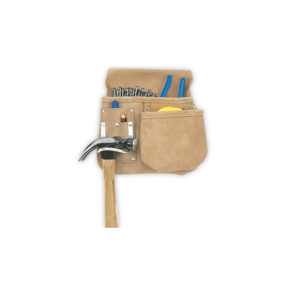 KUNYS AP719 Split Grain Journeyman Carpenters Builders Nail & Hand Tool ...