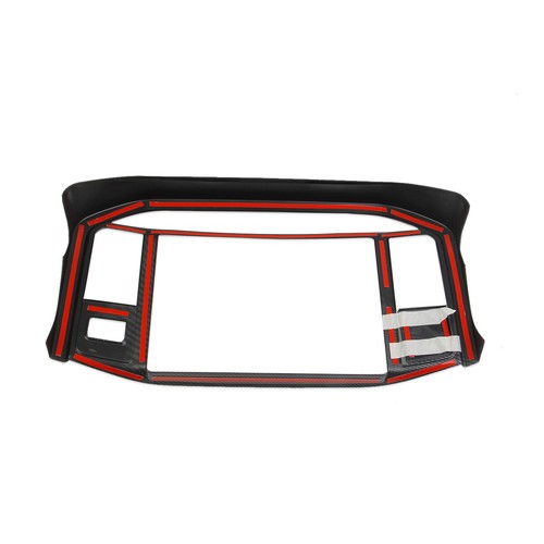Carbon Fiber Inner Central Control Navigation Screen Frame Trims for ...