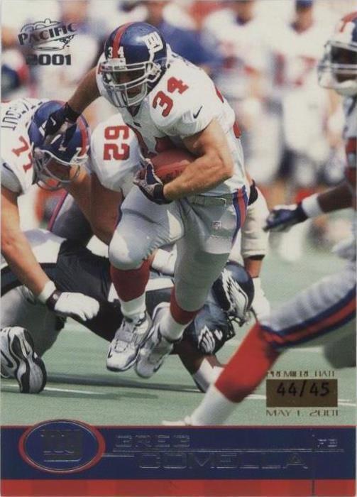 2001 Pacific - Greg Comella #279 Premiere Date /45 for sale online | eBay