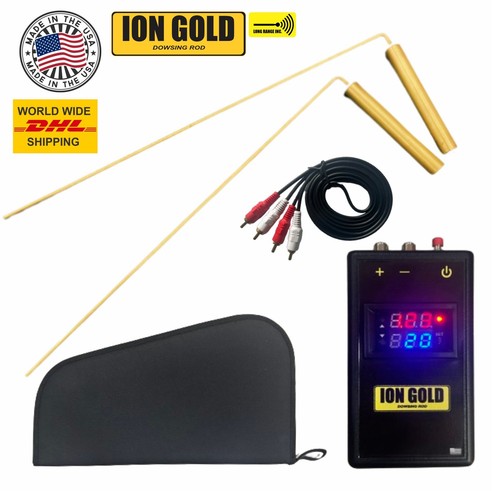 Ion Gold Long Range Gold Detector 330ft USA Silver Metal 100m Dowsing ...