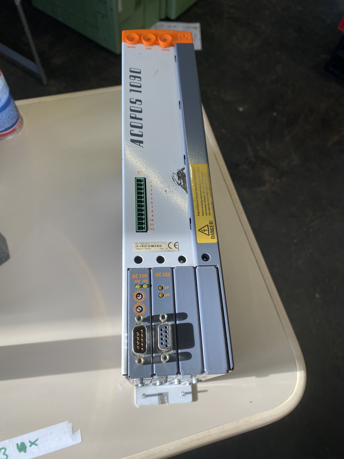 B&R ACOPOS 1090 SERVO DRIVE 8V1090.00-2 Rev. O0 + AC110 + AC120 | eBay