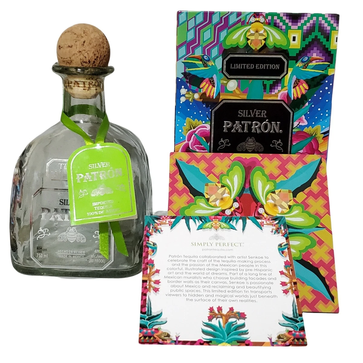 Patron Bottle Label