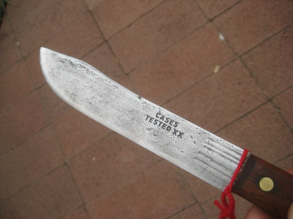 1930s Vintage 7" Blade CASE TESTED XX *** Small Carbon Chef's Butcher ...