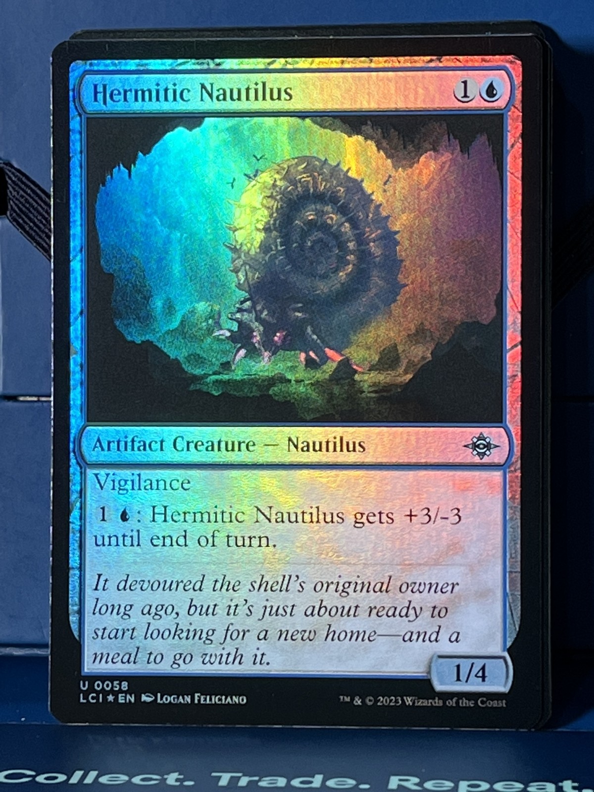 MTG Ixalan Hermitic Nautilus Foil LCI NM | eBay