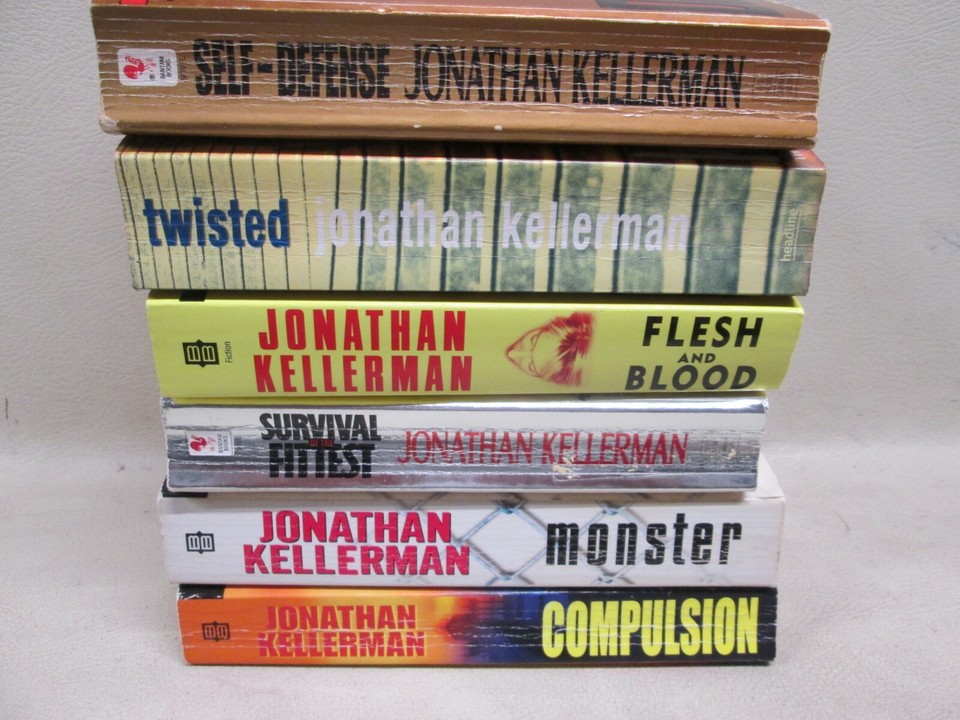 Jonathan Kellerman Mystery Adventure Novels Lot of 6 Paperback.* | eBay