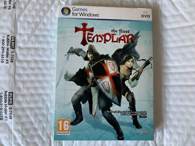 The First Templar Games for Windows PC DVD Vintage | eBay
