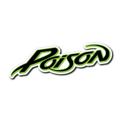 Poison Sticker / Decal - Heavy Metal Glam Rock Band Music Car Laptop ...