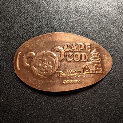 DUFFY Bear Lighthouse Cape Cod - Elongated Token: Tokyo DisneySea ...