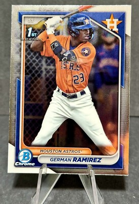 2024 Bowman Chrome Prospect #BCP-93 German Ramirez - Houston Astros 1st ...