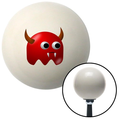 Devil Ghost Ivory Shift Knob with M16x1.5 Insert parts vintage socal ...