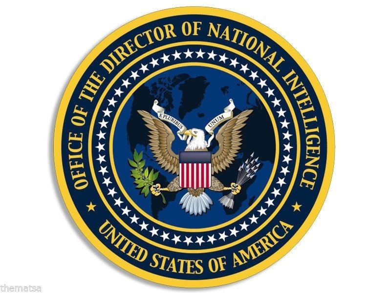 4" ODNI OFFICE OF THE NATIONAL INTELLIGENCE EMBLEM DECAL STICKER MADE ...