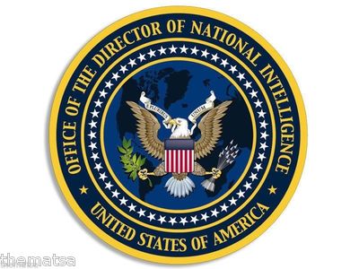 4" ODNI OFFICE OF THE NATIONAL INTELLIGENCE EMBLEM DECAL STICKER MADE ...