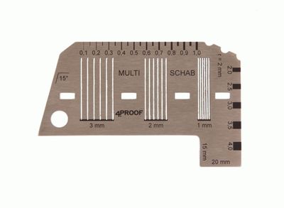 Gitterschnitt Schablone Multischab DIN ISO 2409 #3400009 | eBay.de