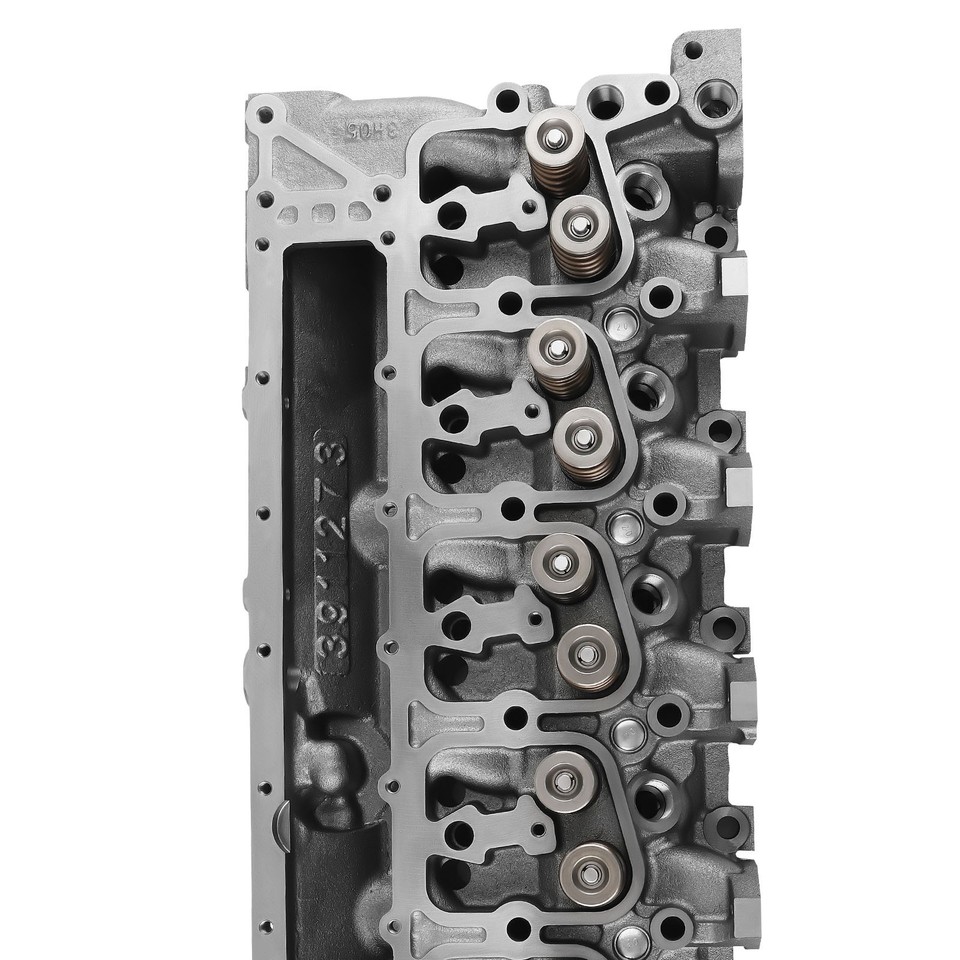 Cylinder Head w/ Valves & Spring for Dodge Cummins 6B 6BT 6BTA 5.9L ...