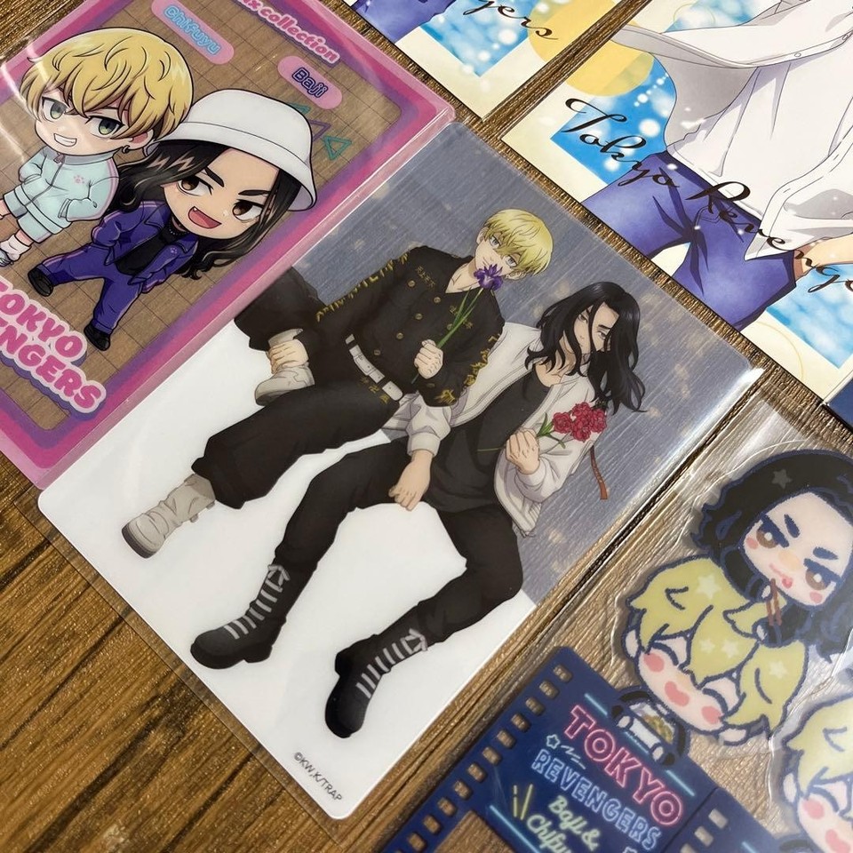 Tokyo Revengers Keisuke Baji Chifuyu Matsuno Kazutora Hamiya Benefit ...