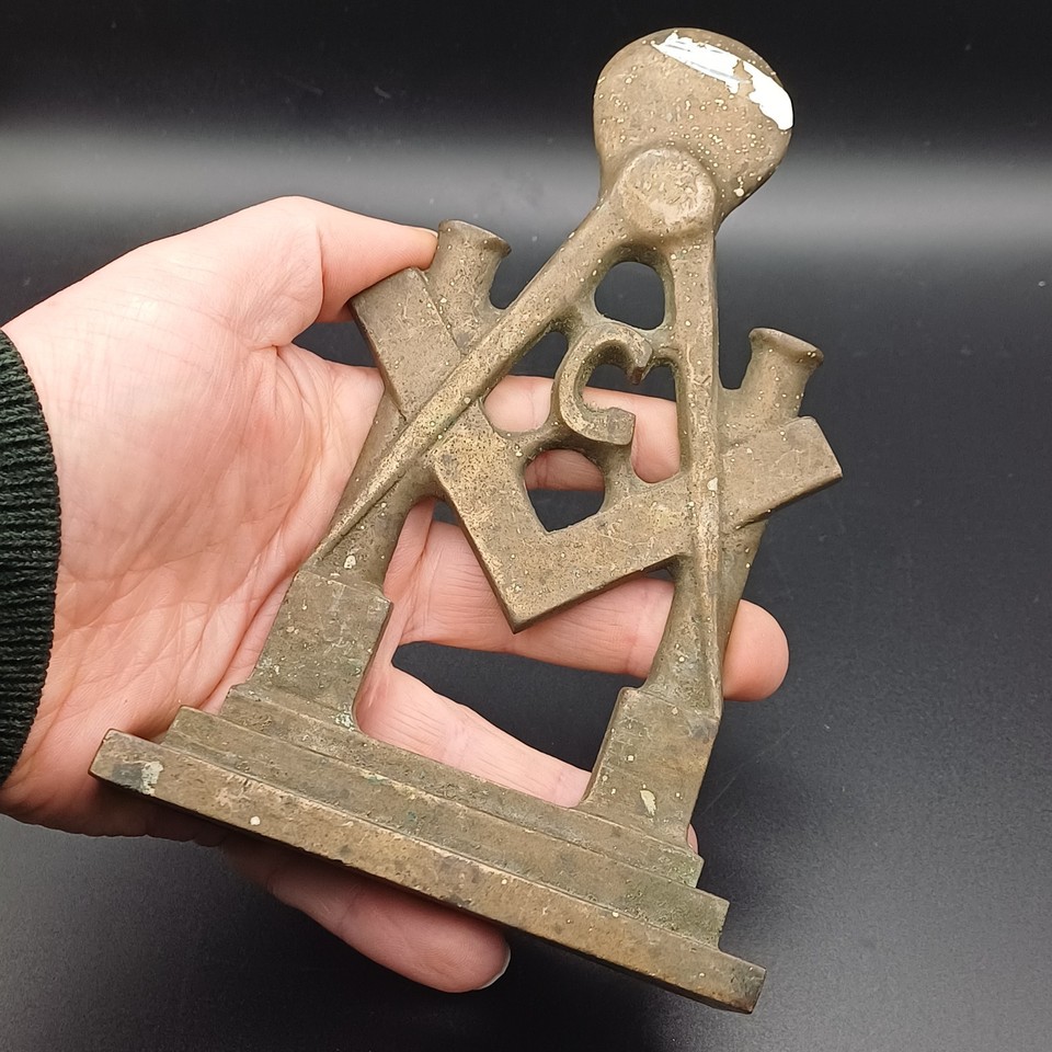 Masonic Vintage Brass Ornament 564 Grams | eBay UK