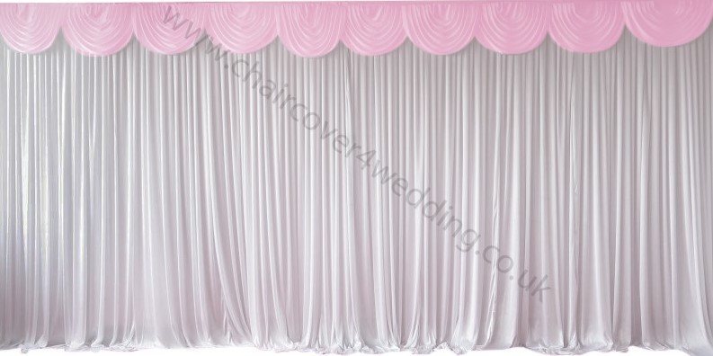 3M Baby Pink Detachable Swag for Wedding Backdrops,Cake and Top Table ...