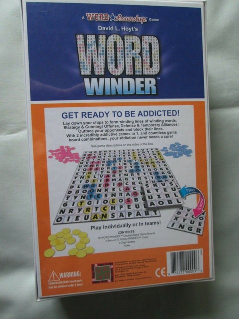 David Hoyt's Word Winder 2 in 1 Puzzle Games RaceWinder Sidewinder for ...