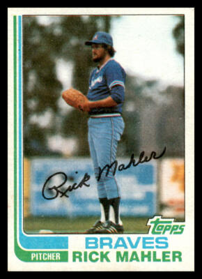 1982 Topps Rick Mahler #579 Atlanta Braves | eBay