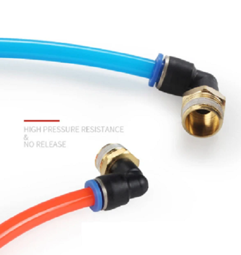 PNEUMATIC PUSH IN FITTING AIR WATER PIPE - MALE ELBOW STUD 4-6-8-10 ...