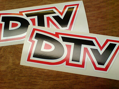 DTV Dealer Team Classic Vintage Rally Motorsport Stickers Decals 2 off ...