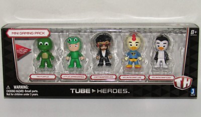 Tube Heroes Mini Gaming Pack Figure Set 2015 Jazwares NEW | eBay