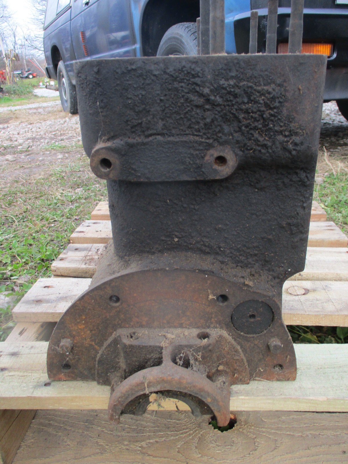 USED 28-31 Ford MODEL A/4 CYL FLATHEAD ENGINE BLOCK/STORED At FORD ...