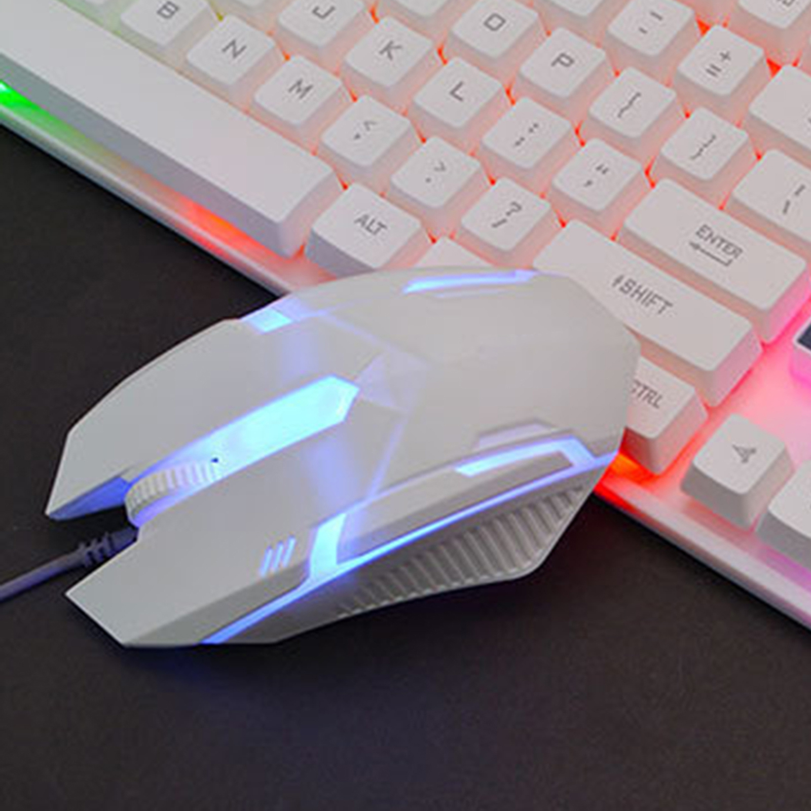 Fatigue-free Keyboard Computer Ergonomic Gaming Mouse Set with ...