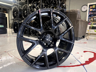 20" OEM FACTORY DODGE SCAT PACK RIMS WHEELS COTRY GLOSS BLK-001 set of ...