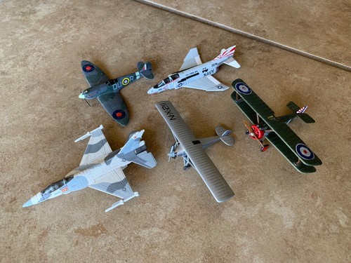 Corgi Lot Of 5 Model Planes/Jets Mini Desktop Model US Navy Die Cast | eBay