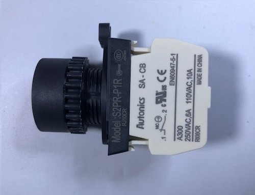 S2PR-P1RB Autonics Non Illuminated Push Button Red 110AVC- 220VAC | eBay