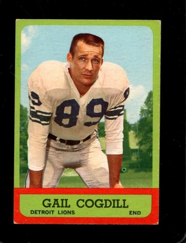 1963 TOPPS #28 GAIL COGDILL VGEX LIONS *X76715 | eBay