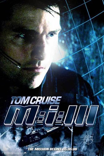 MISSION: IMPOSSIBLE III Movie POSTER 27x40 D Tom Cruise Philip Seymour ...