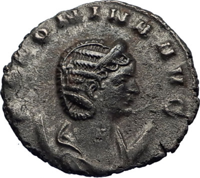 SALONINA Authentic Ancient 262AD Rome Gallienus Wife Roman Coin ...
