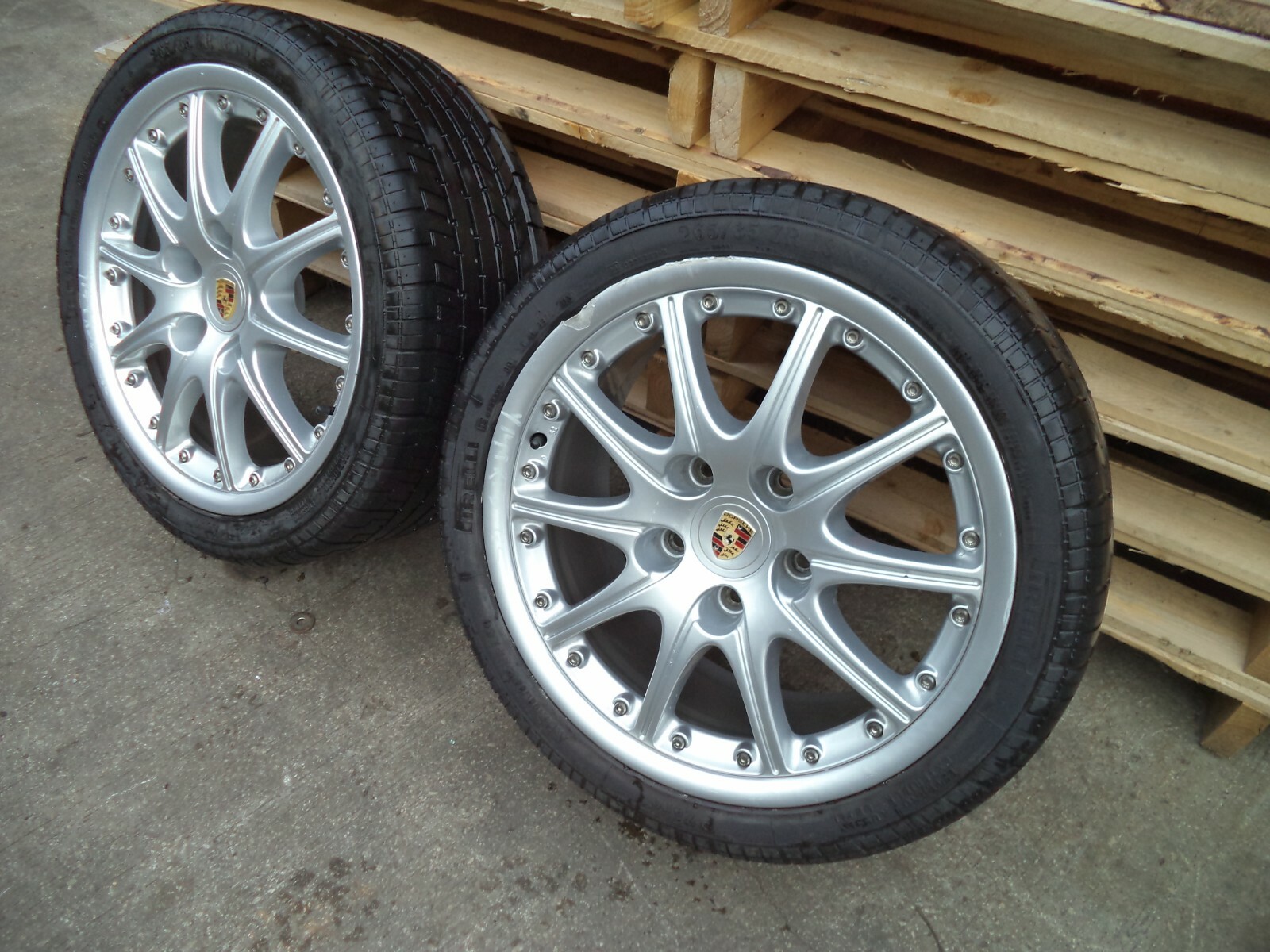 PORSCHE BOXSTER 986 SPORTS DESIGN WHEELS BOXSTER REAR ALLOY WHEELS ...