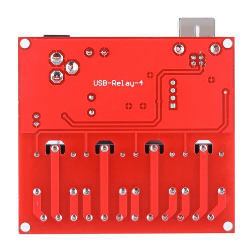 4-Channel 24V Computer USB Smart Switch Controller PC Relay Drive ...