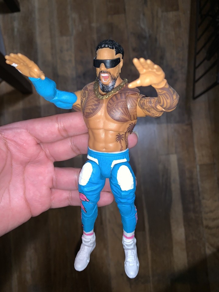 Custom WWE Ultimate Edition Jey Uso Figure YEET | eBay