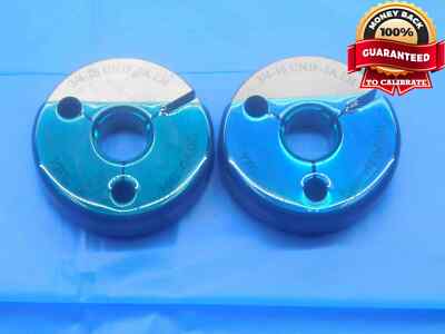 3/4 16 UNJF 3A LEFT HAND VERMONT THREAD RING GAGES .75 GO NO GO = .7094 ...