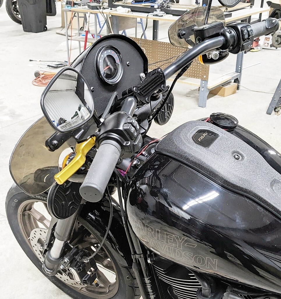 Calsci Low Rider S 2020-2025 Dashboard Instrument Gauge Tach Speedo ...