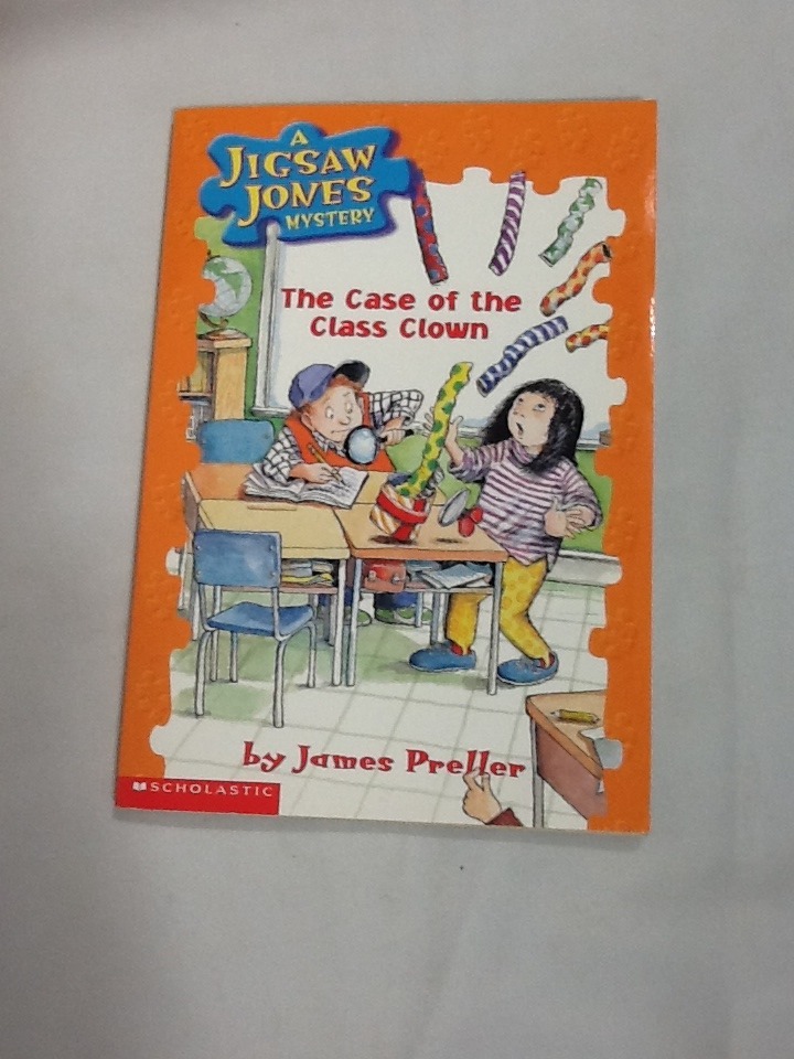 A Jigsaw Jones Mystery: The Case of the Class Clown 12 by James Preller ...