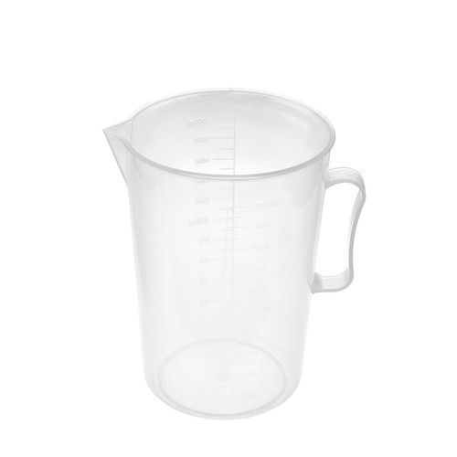 2L PP Plastic Graduated Measuring and Mixing Pitcher Measuring Beaker ...