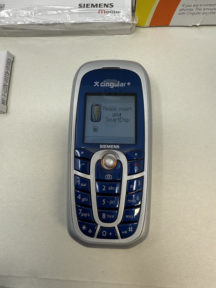 Rare Vtg Siemens CT66 Cell Phone Cingular New Open Box ~ FOR COLLECTORS ...