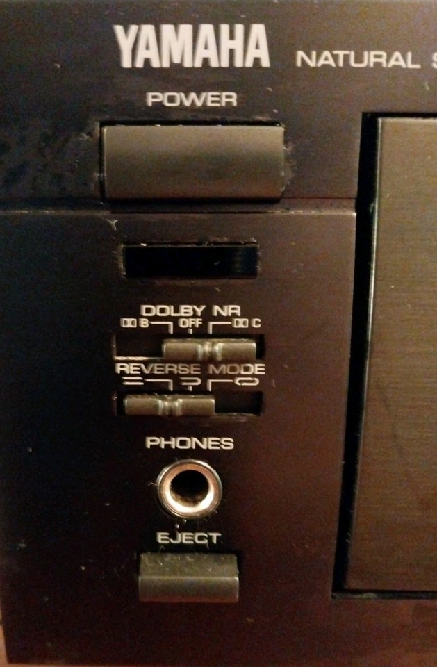 Yamaha Natural Sound Stereo Double Cassette Deck KX-W382 | eBay