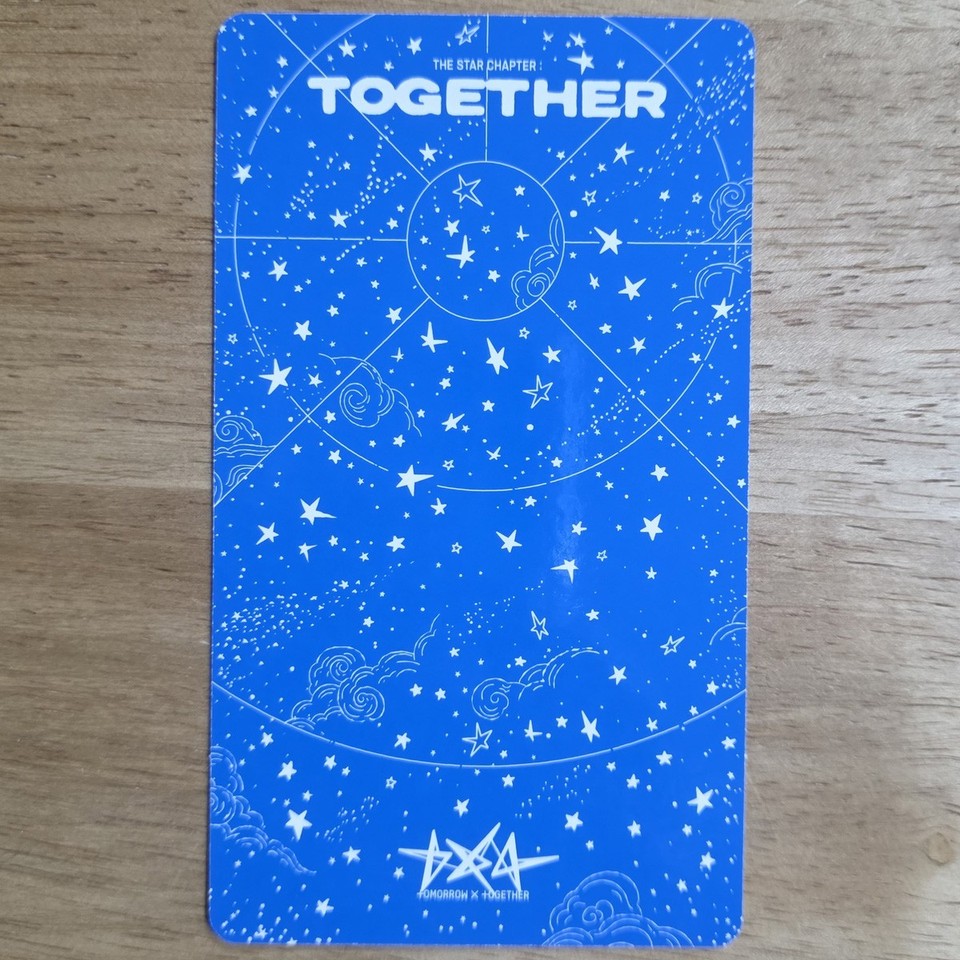 Official Star Card TXT The Star Chapter : Together Awake Anew Genuine ...