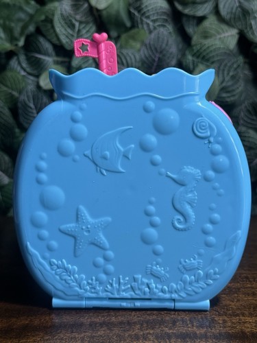Polly Pocket Bubble Aquarium 21 Pieces &Bubbles included Open Box | eBay