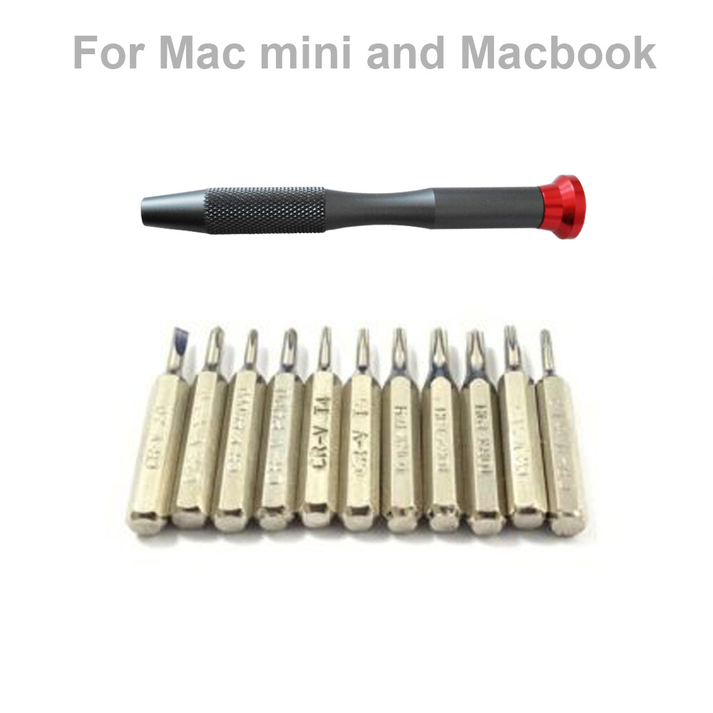Screwdriver Bits TR6 T8H TR9 1.2 1.5 P5 Y2.0 Macbook Mac Mini SSD Hex ...